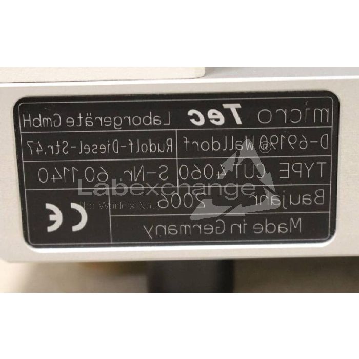Micro-Tec CUT 4060 Rotary MicrotomeMicro-Tec CUT 4 used with warranty. Used Micro-Tec CUT 4060 ...