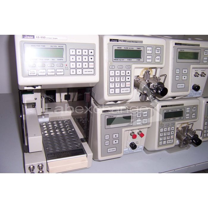 Jasco HPLC used with warranty. Used Jasco HPLC from Labexchange.com