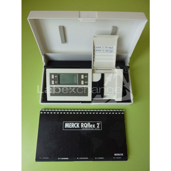 Merck RQFlex2 used with warranty. Used Merck RQFlex2 from Labexchange.com