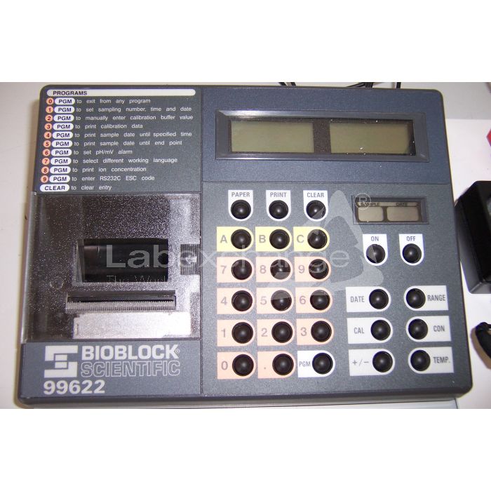 Bioblock Scientific 99622 used with warranty. Used Bioblock Scientific ...