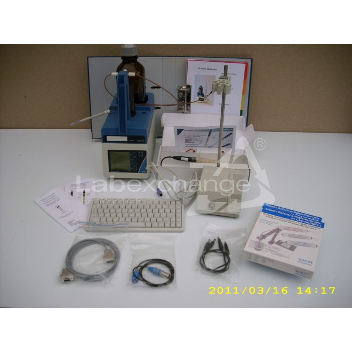 Schott TitroLine Alpha Plus TL 50 used with warranty. Used Schott ...