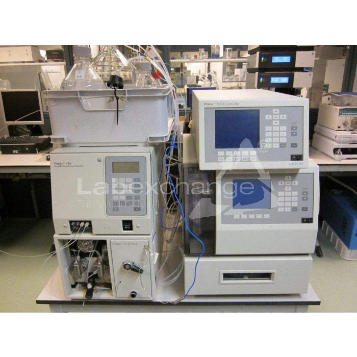 Waters HPLC used with warranty. Used Waters HPLC from Labexchange.com