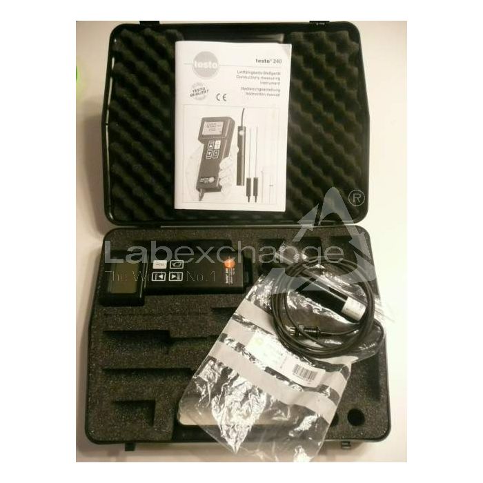 Testo 240 used with warranty. Used Testo 240 from Labexchange.com