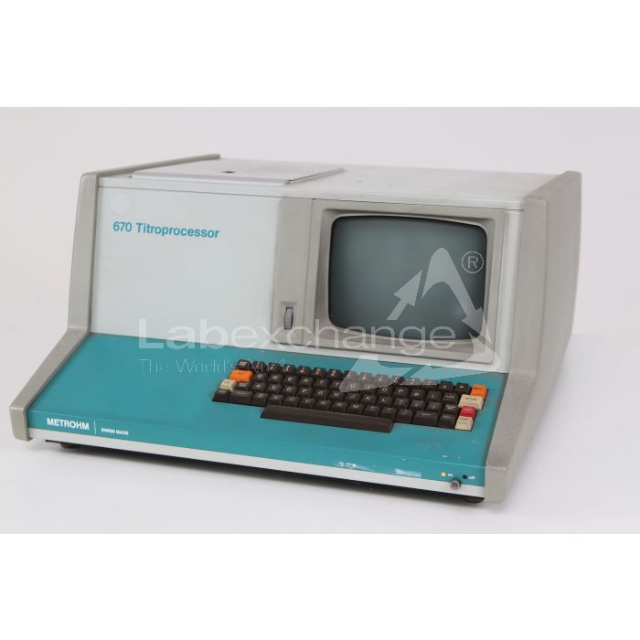 Metrohm 670 used with warranty. Used Metrohm 670 from Labexchange.com