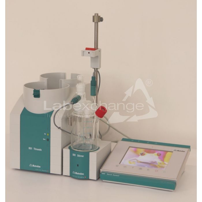 Metrohm 851 Titrando used with warranty. Used Metrohm 851 Titrando from ...