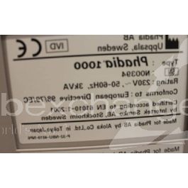Thermo ImmunoCAP Phadia 1000 Immunoassay AnalyzerT utilisé avec ...