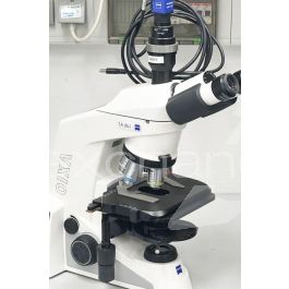 Zeiss Lab.A1 Labormikroskop, mit Axiocam 105 color used with warranty ...