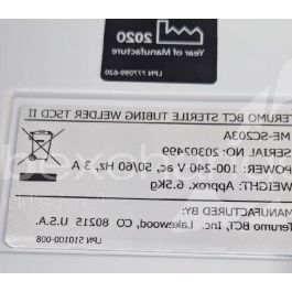 Terumo BCT Sterile Tubing Welder TSCD II / ME-SC20 used with warranty ...